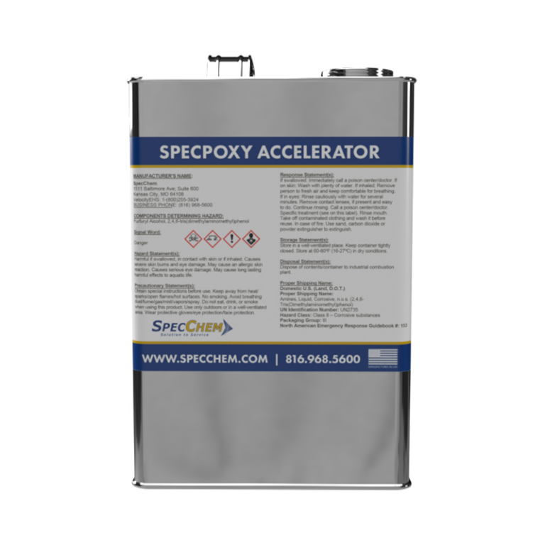 SpecChem SpecPoxy Accelerator – ProContractor Supply