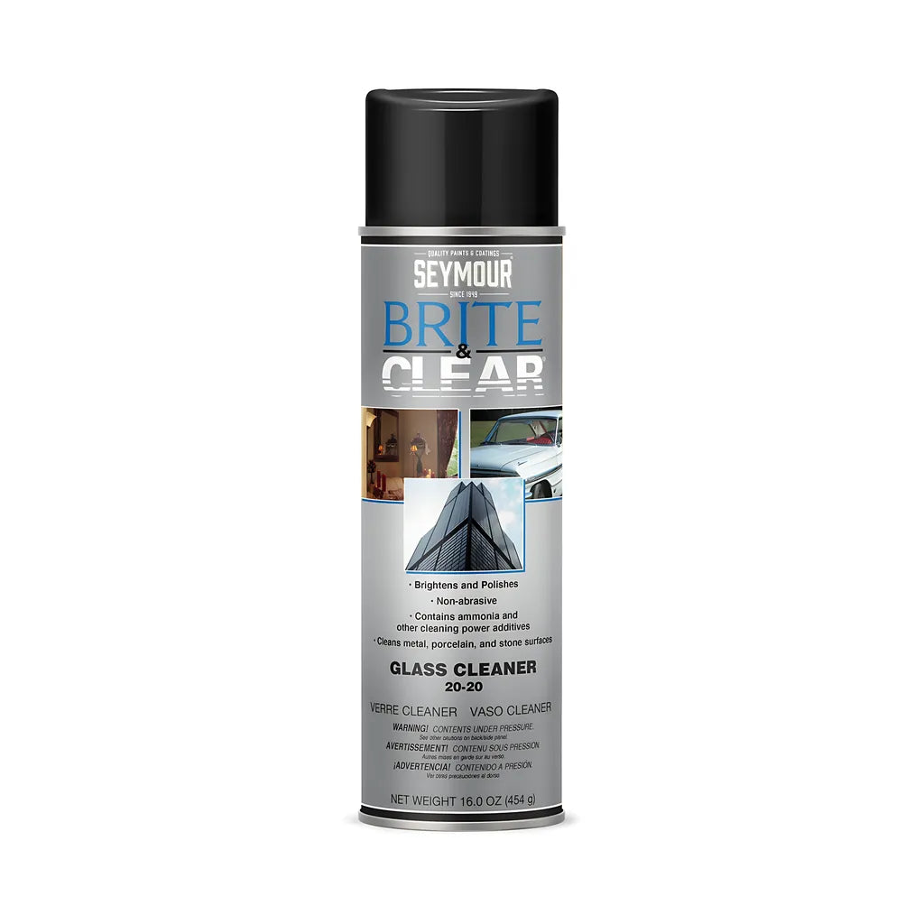 BRITE AND CLEAR GLASS CLEANER 16 OZ CAN – ProContractor Supply