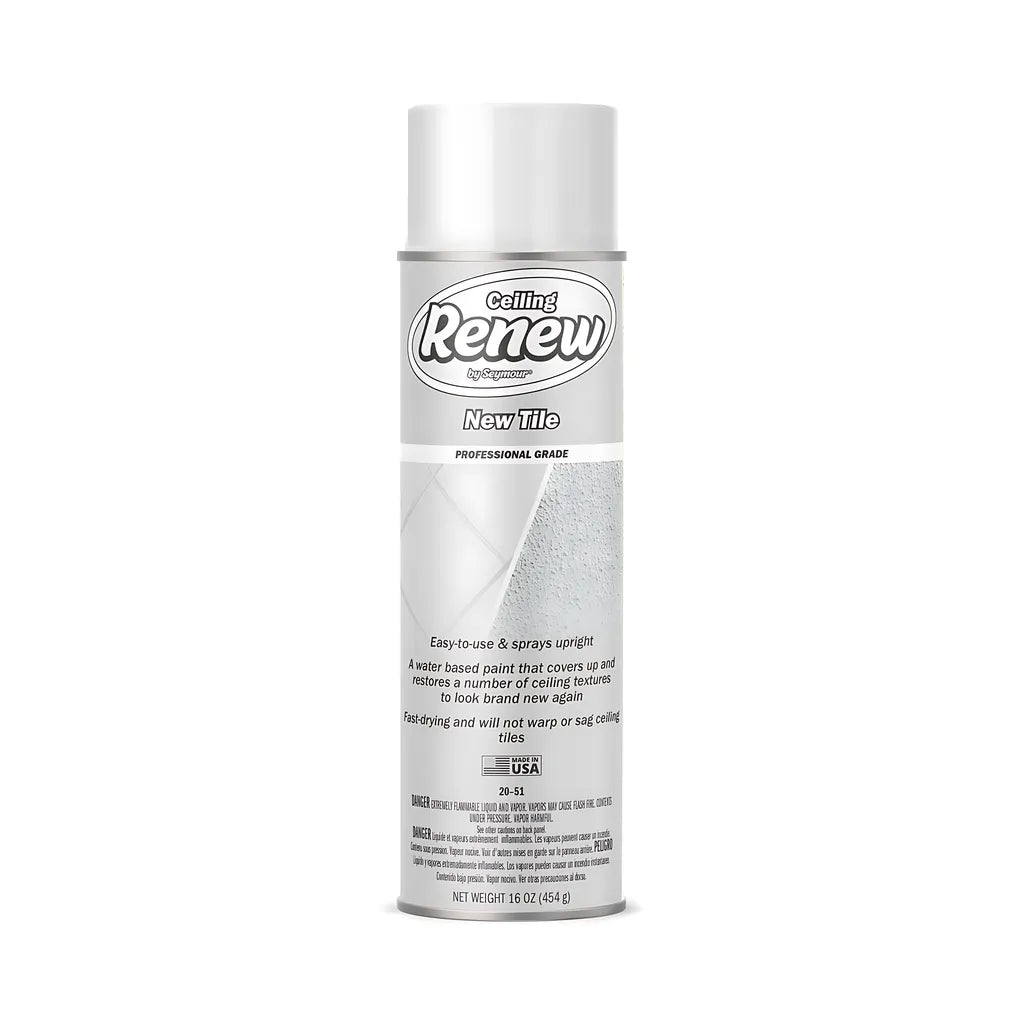 CEILING TILE PAINT (NEW WHITE) 16 OZ CAN – ProContractor Supply
