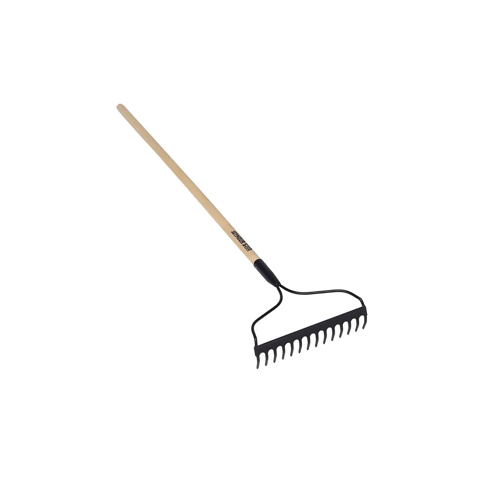 14 Tine Bow Rake, 48" Wood Handle – ProContractor Supply