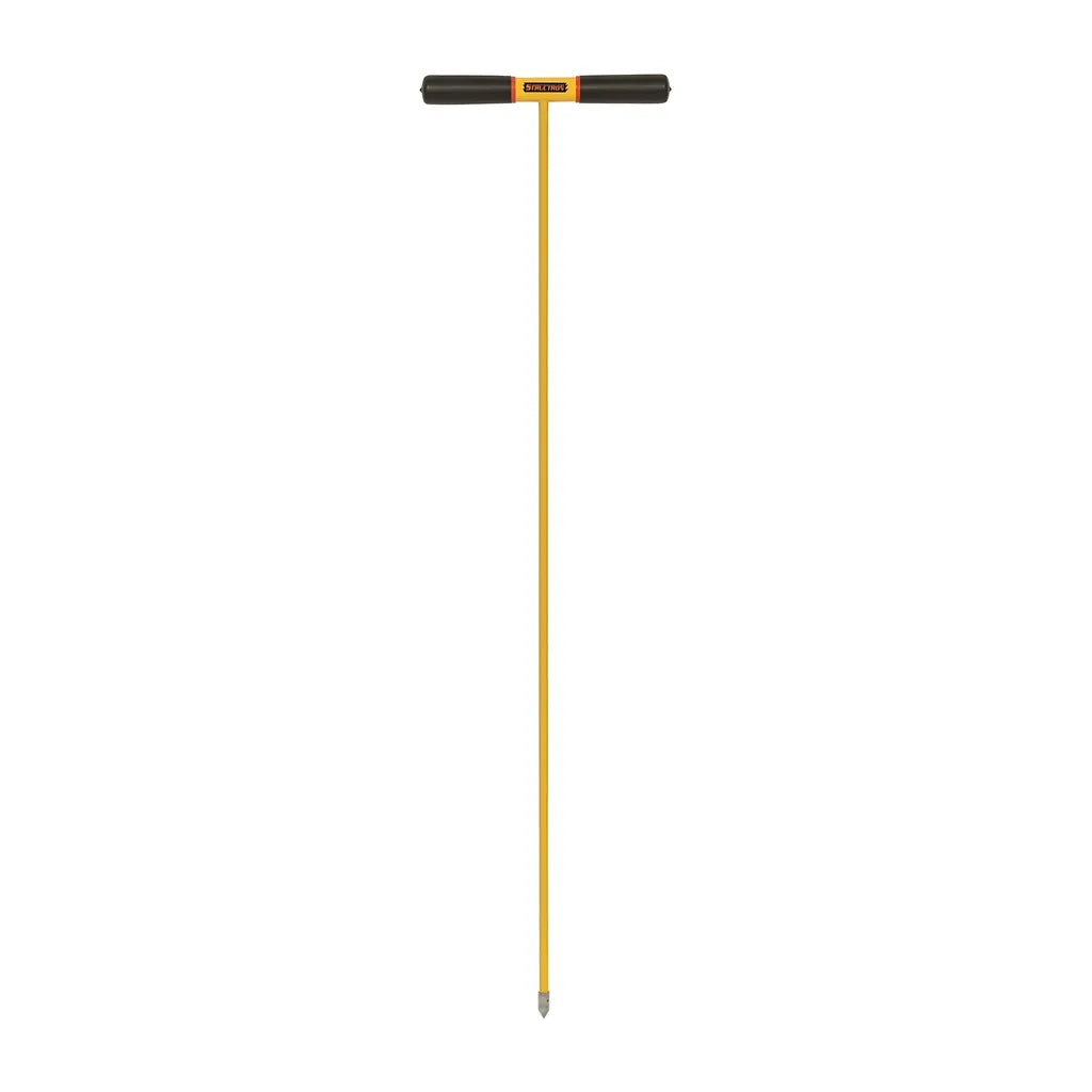 60" Fiberglass Soil Probe, Cast Metal Tip, T-Cushion Grip ...