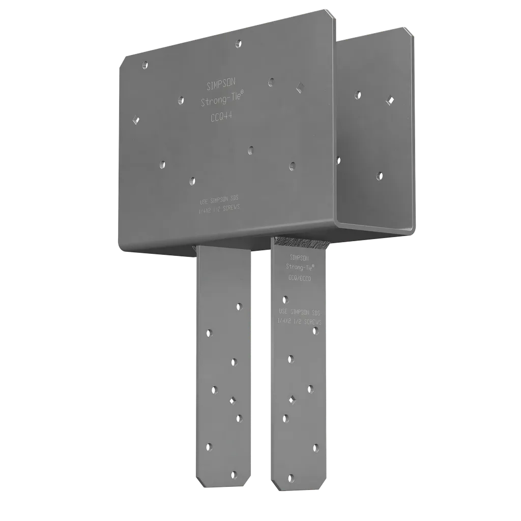 CCQ Column Cap for 4x Beam, 4x Post with Strong-Drive® SDS Screws ...