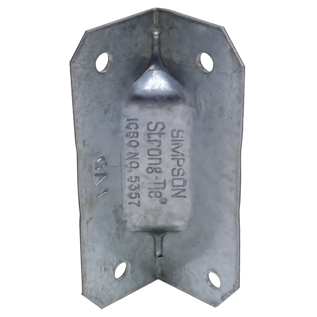 GA 2-3/4 in. 18-Gauge Galvanized Gusset Angle – ProContractor Supply