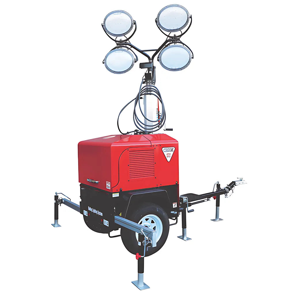 Multiquip GBX12S GBug,Light Tower,4-Spot, 12kW LED KB – ProContractor ...