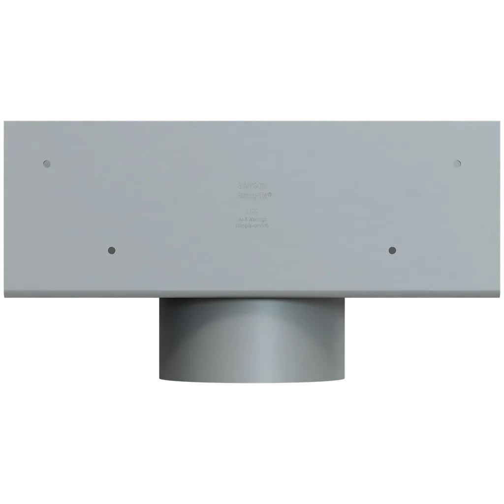 LCC 5-3/8 in. Column Cap for 4 in. Outside Diameter Lally Column ...