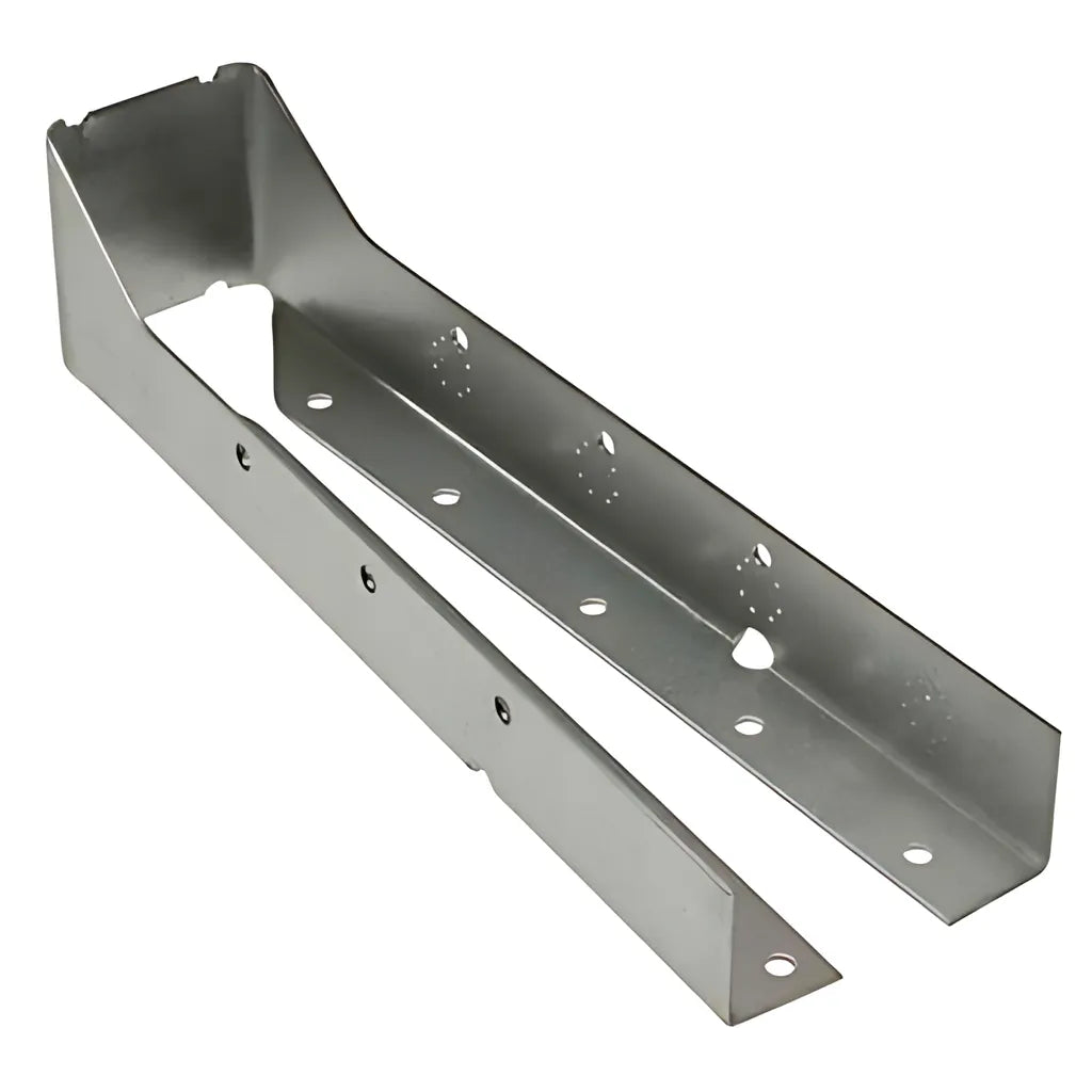 LUC Stainless-Steel Face-Mount Concealed-Flange Joist Hanger for 2x10 ...