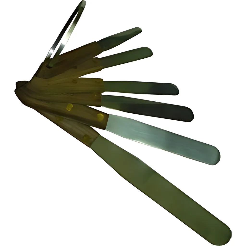 Set of wood handle spatulas – ProContractor Supply