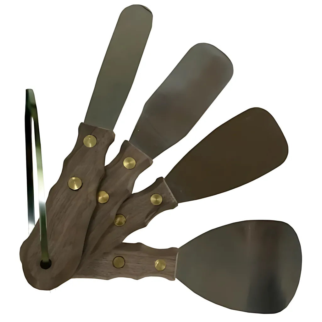Set of 4 wide spatulas – ProContractor Supply